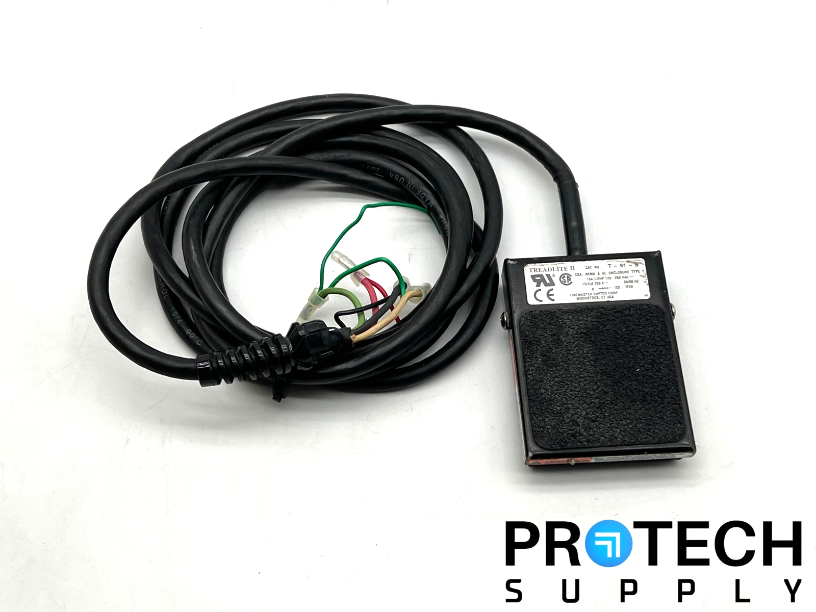 Linemaster Treadlite II T-91-S Foot Switch with WARRANTY – Protech Supply