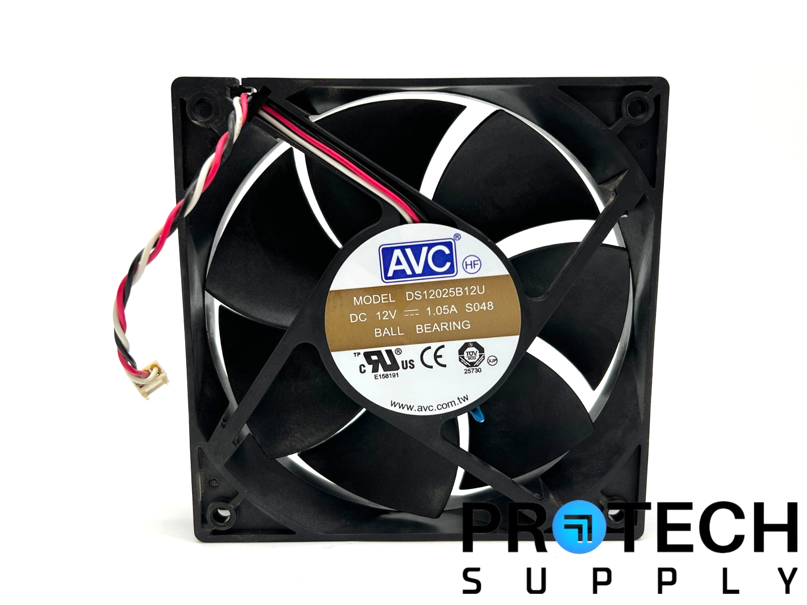 AVC DS12025B12U 120mm PWM Case Fan 4-Pin with WARRANTY – Protech Supply