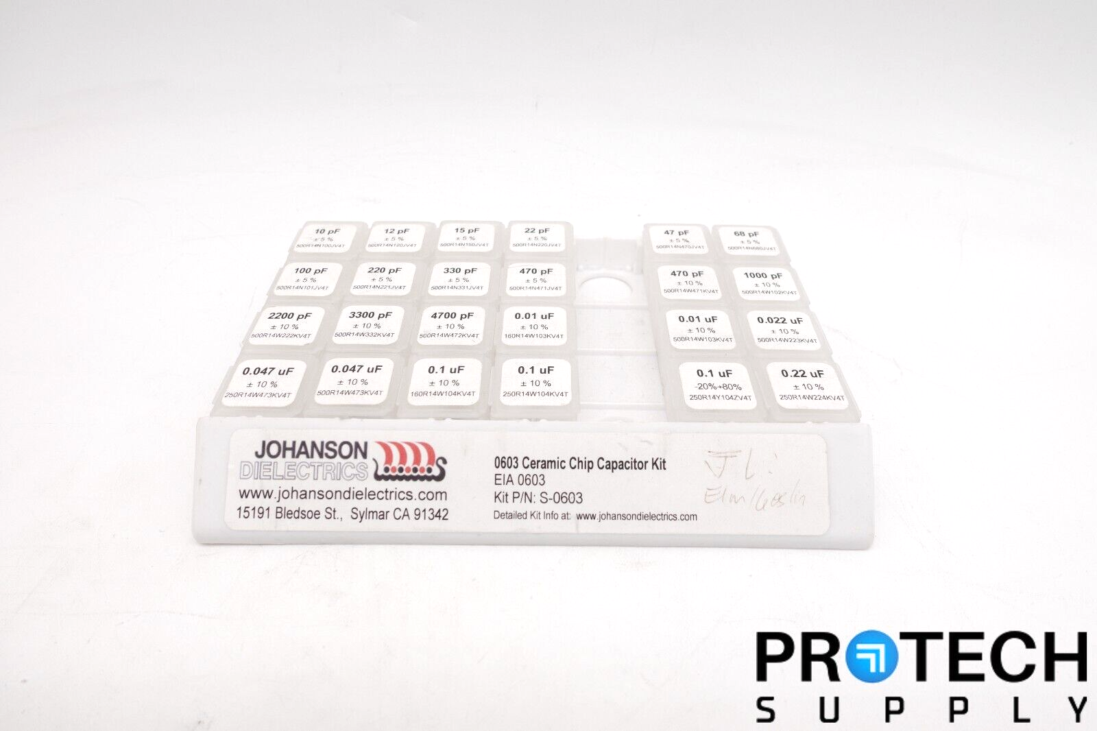 0603 Ceramic Chip Capacitor Kit / with WARRANTY – Protech Supply