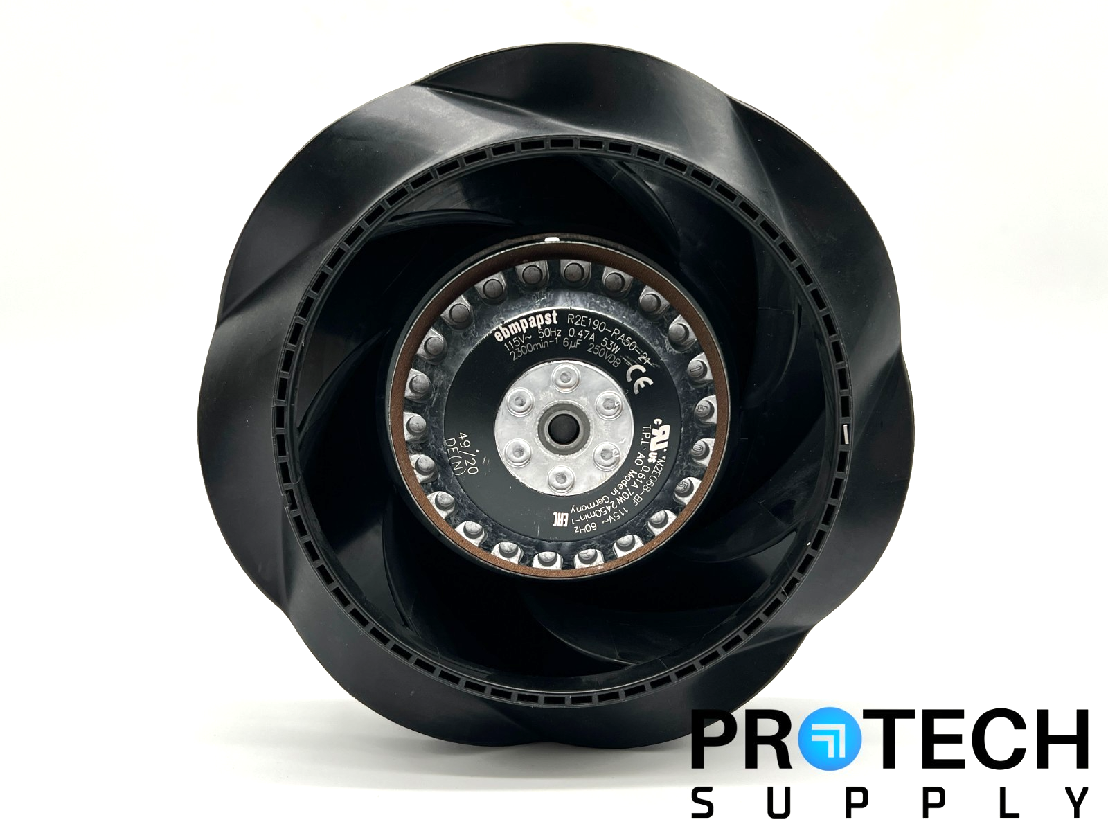 Ebmpapst R2E190-RA50-21 Centrifugal Fan from AirClean AC23824A with WA ...