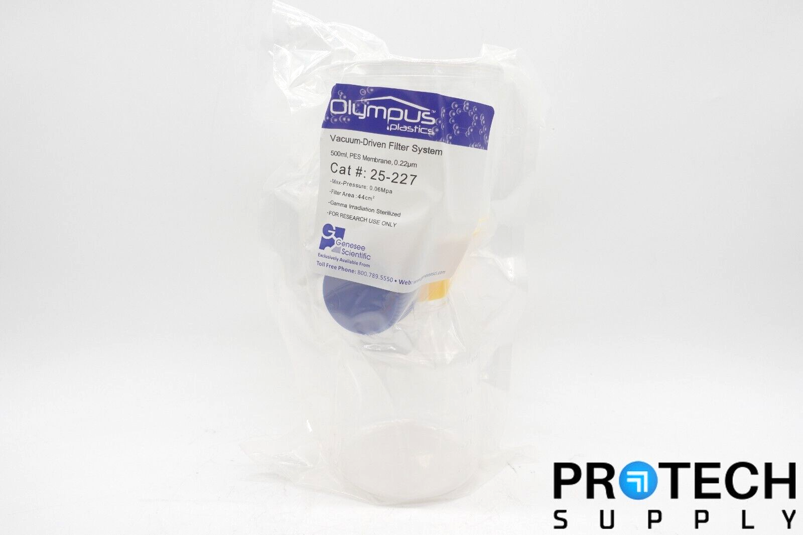 Genesee Scientific 25-227 500ml Gen Clone Vacuum-Driven Filter System ...