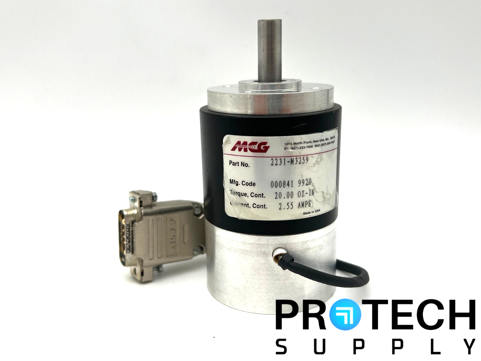 MCG 2231-M3259 Servo Motor from BROWN & Sharpe MXCEL PFX 4-5-4 with WA ...