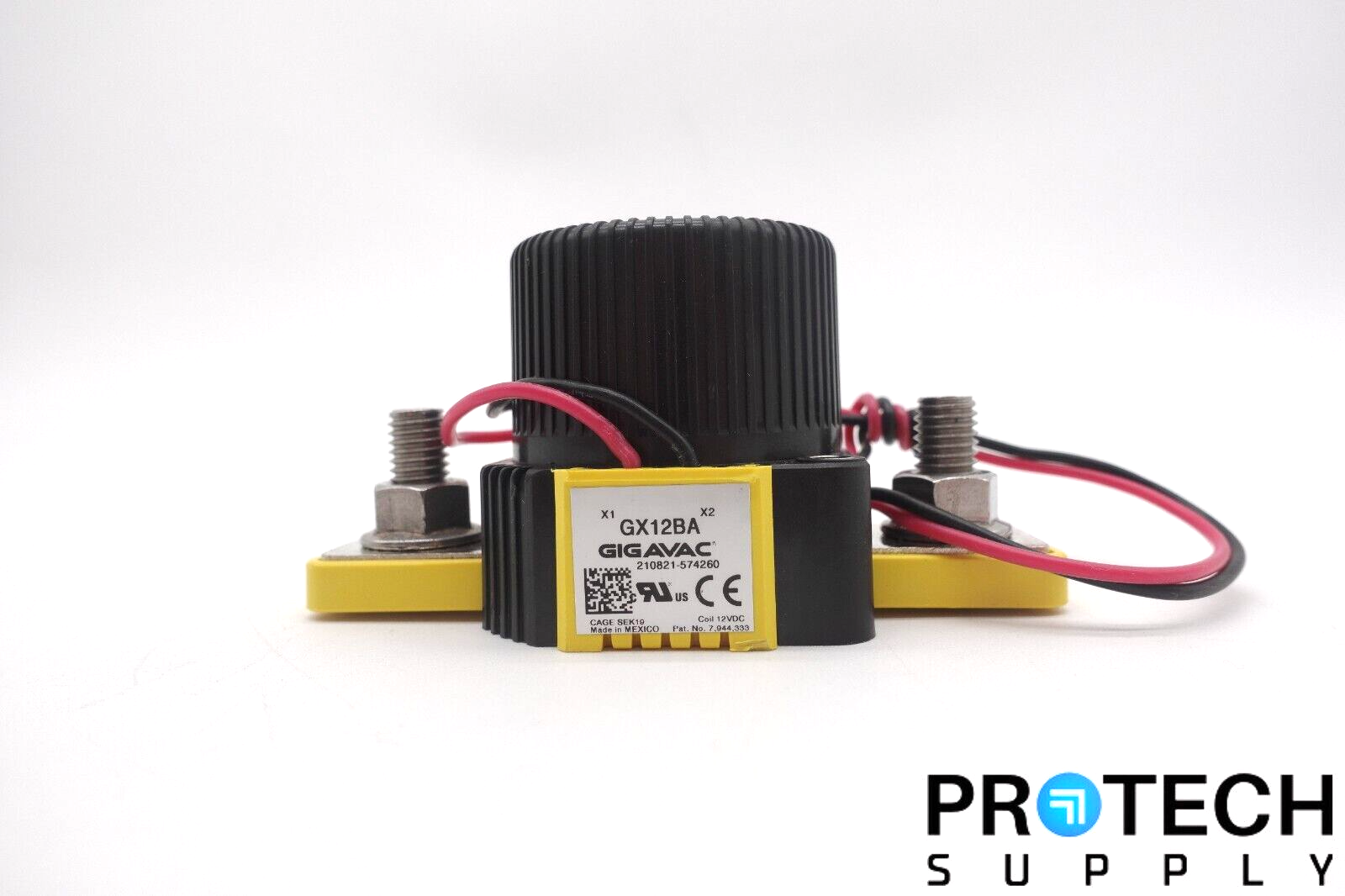 Gigavac GX12BA Sealed Contactor GX12 12VDC 2-Wire Connection with WARR ...