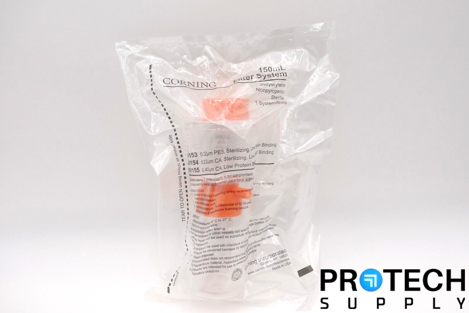Corning 431154 Disposable Vacuum Filter System 150 mL NEW – Protech Supply