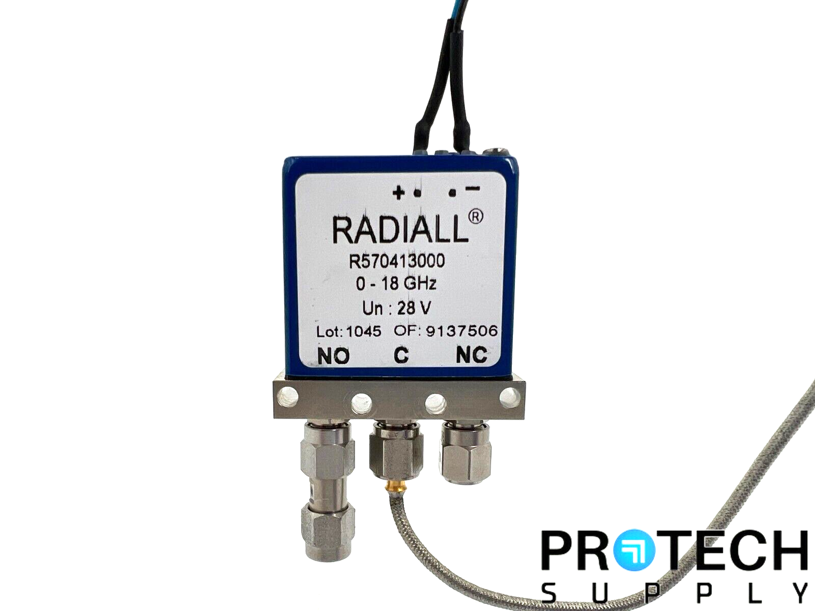 Radiall R570315000 Coaxial Switch with WARRANTY – Protech Supply