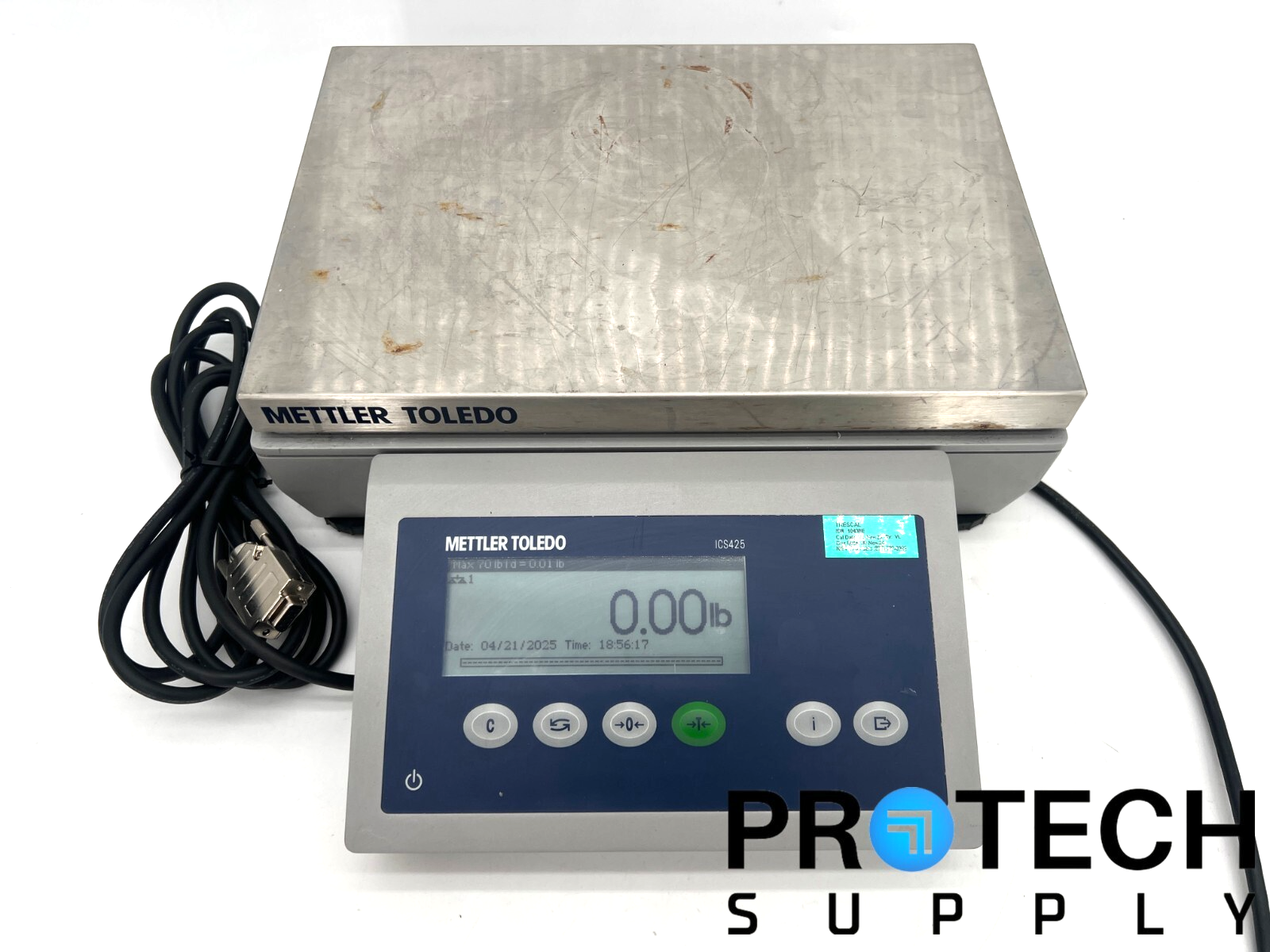 Mettler Toledo PBD555 Compact Scale with Display Terminal ICS425 w/ WA ...