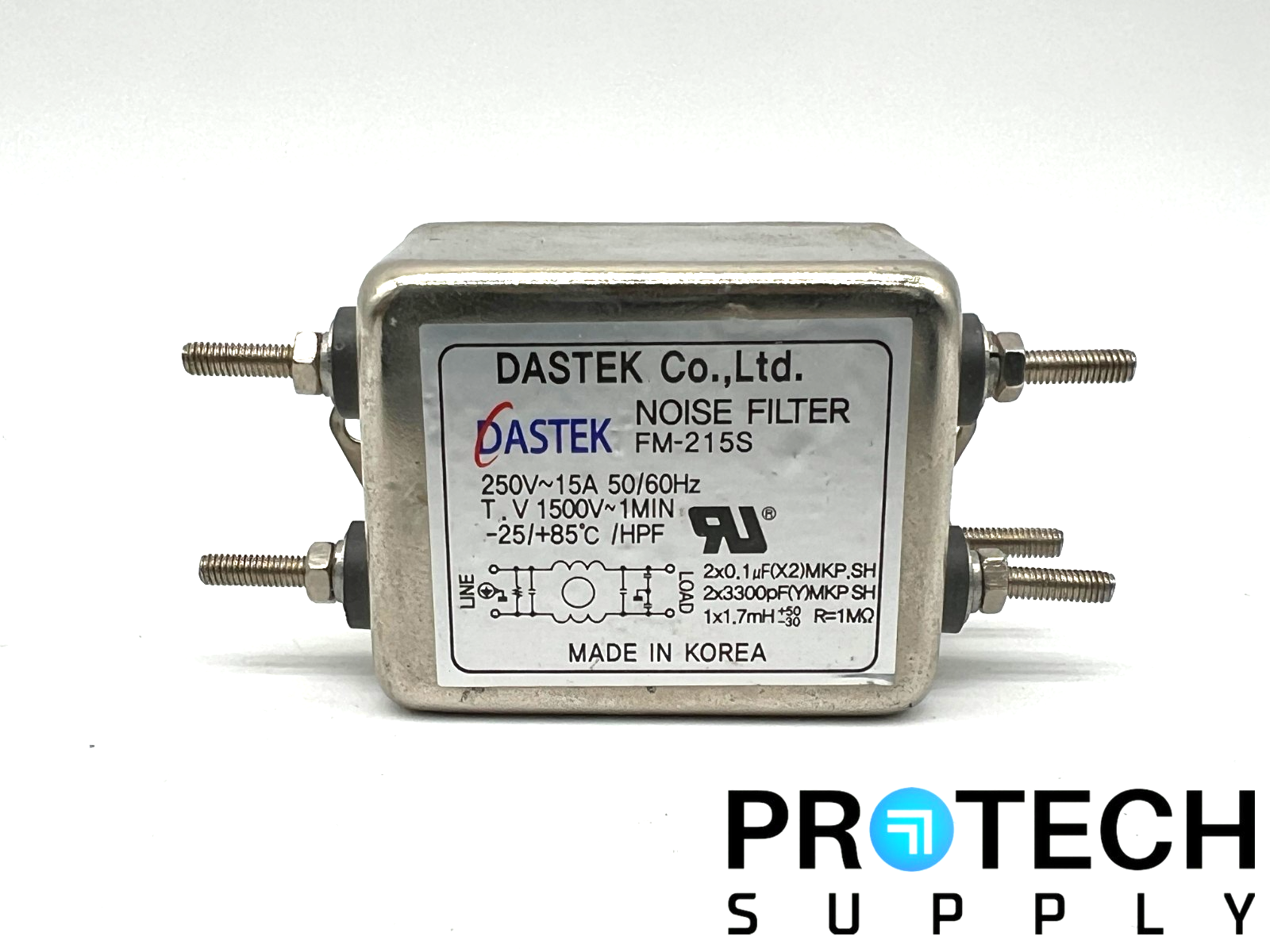 Dastek FM-215S Noise Filter with WARRANTY – Protech Supply