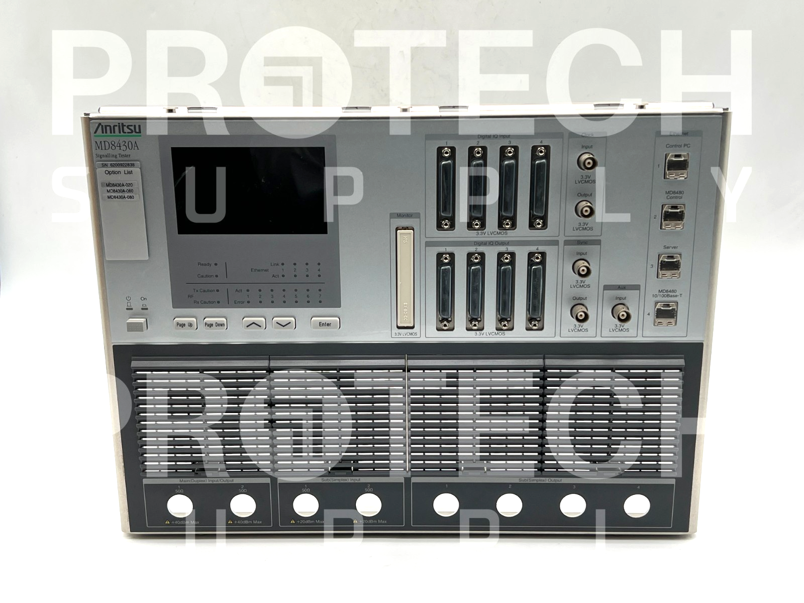 Anritsu Front Panel Assembly from MD8430A Signaling Tester with WARRAN ...