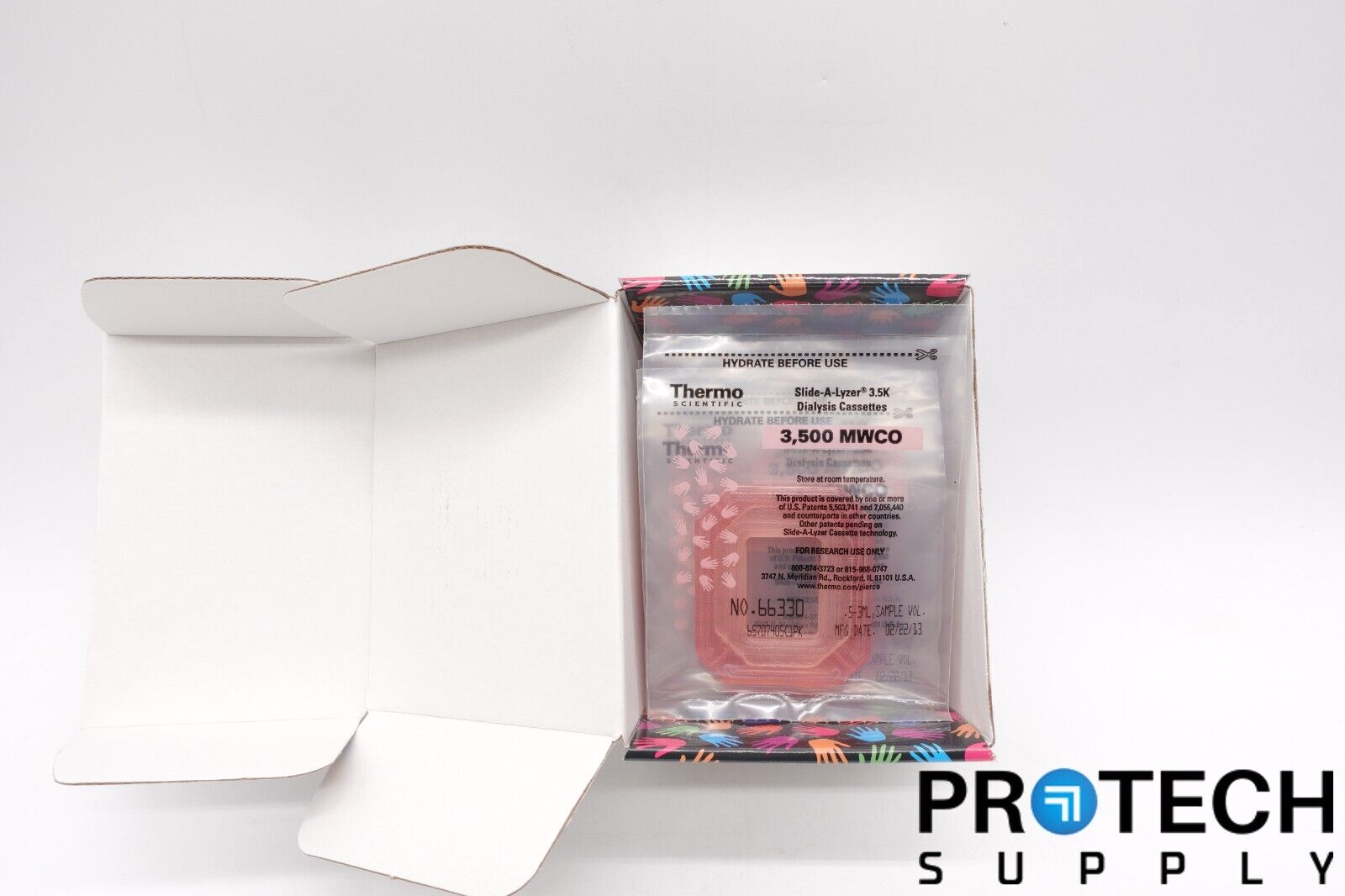 10/Pk Thermo 66330 Slide-A-Lyzer 3.5K Dialysis Cassette NEW with WARRA ...