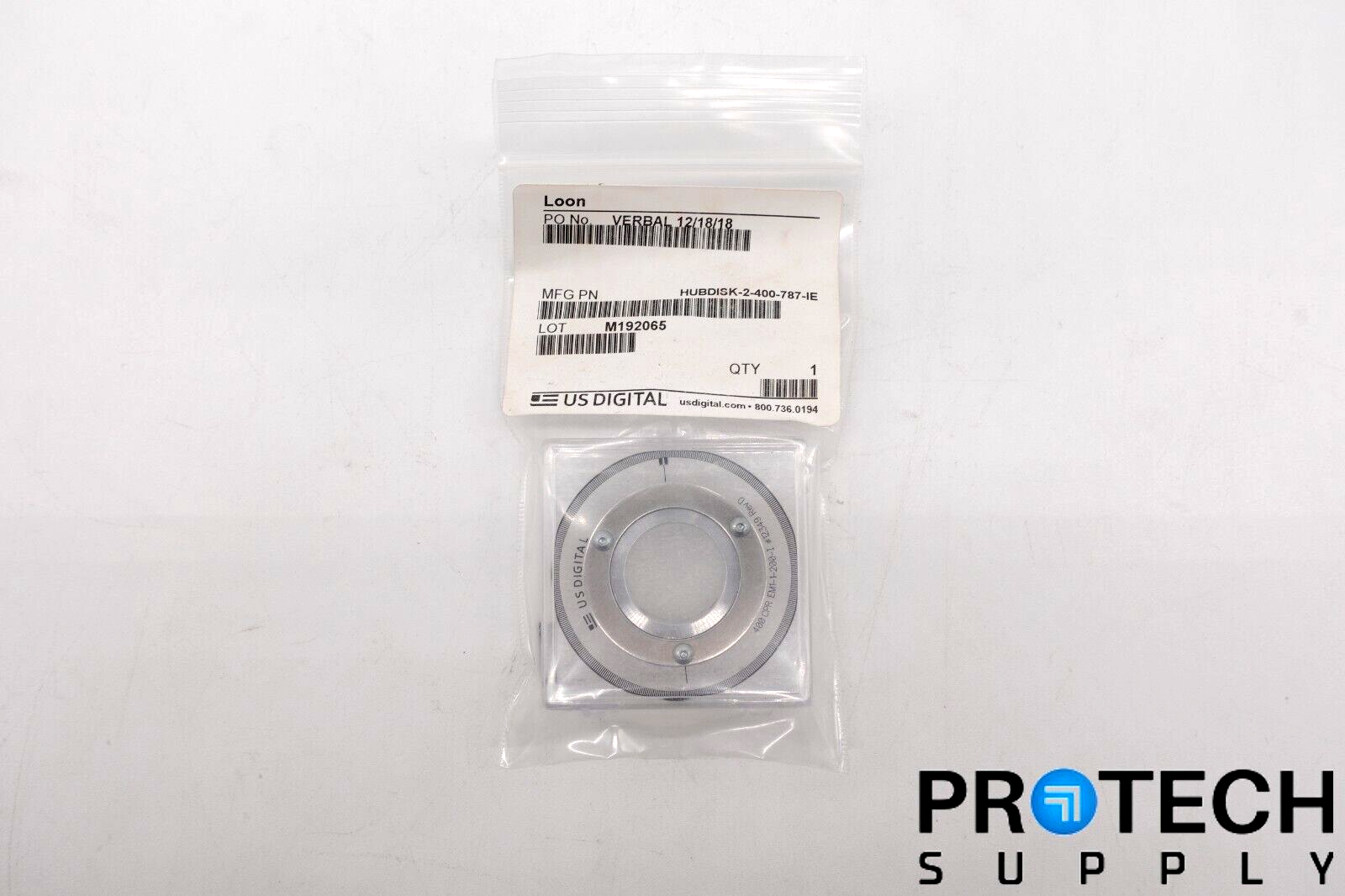 US Digital 400 CPR EM1-1-200-I Optical Rotary Encoder NEW with WARRANT ...
